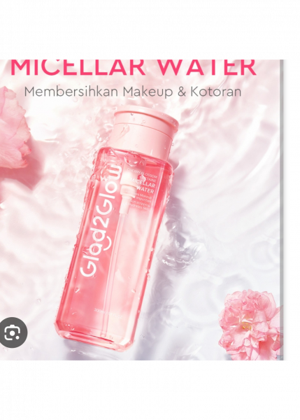 Glad2glow Cherry Blossom Betaine Micellar Water 130ml | Olshopin