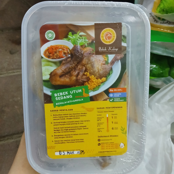 Kaleyo Bebek Utuh Sedang | Olshopin